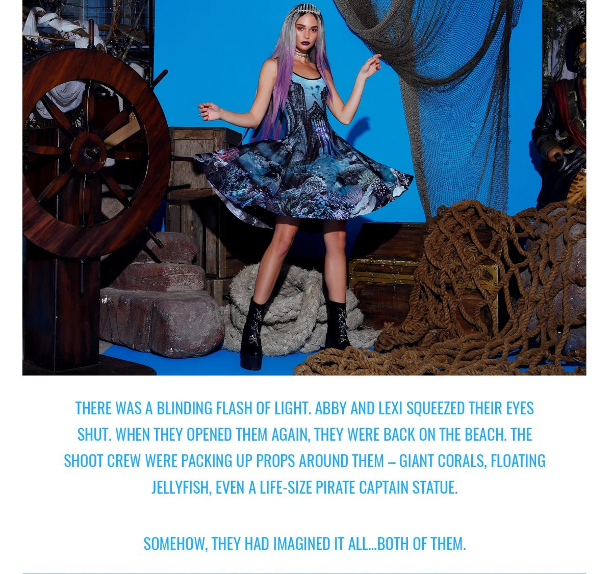 Journey to Atlantis Lookbook - BlackMilk Clothing Blog