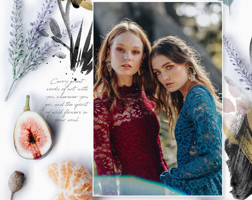 Wild Flowers Lookbook - BlackMilk Clothing Blog